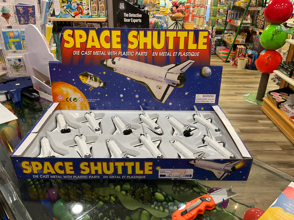 Space Shuttle Pull Back – Orange Otter Toys