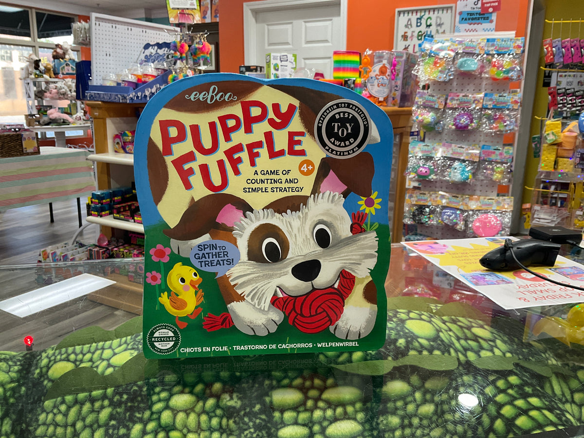 Eeboo puppy fluffle – Orange Otter Toys