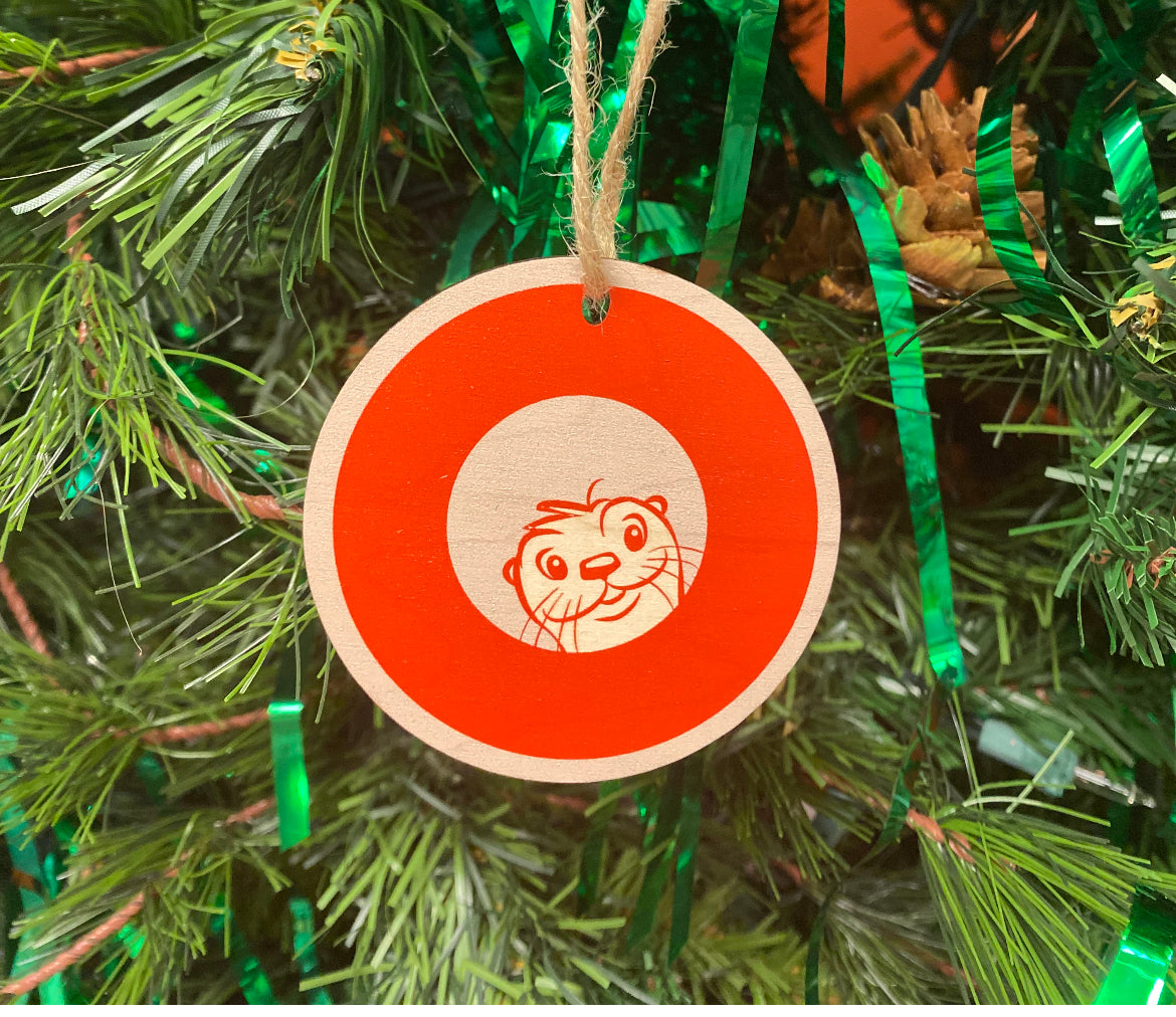 Official Orange Otter Toy Store Tree Ornament – Orange Otter Toys