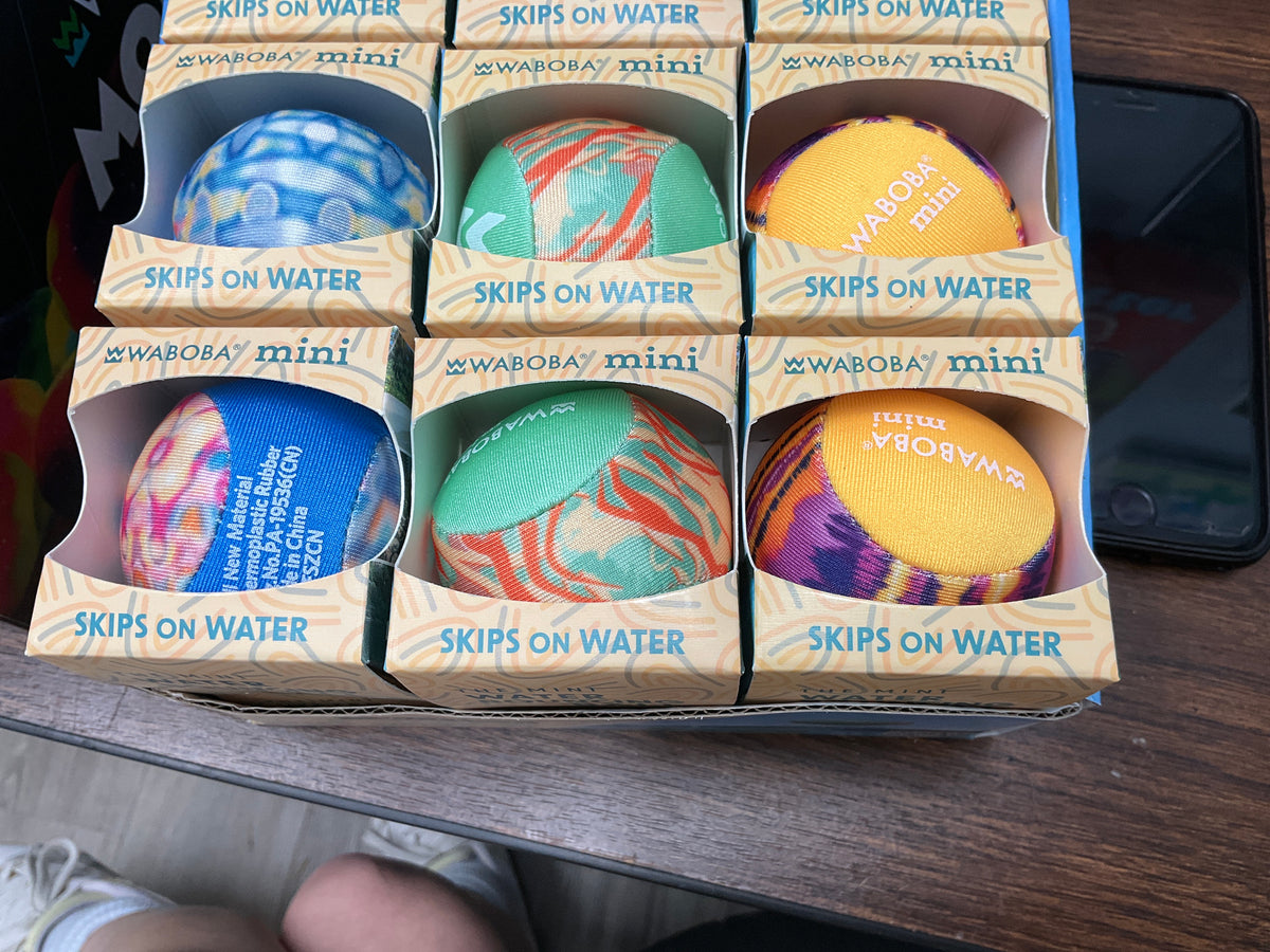 Waboba Mini Water Bouncing Ball – Orange Otter Toys