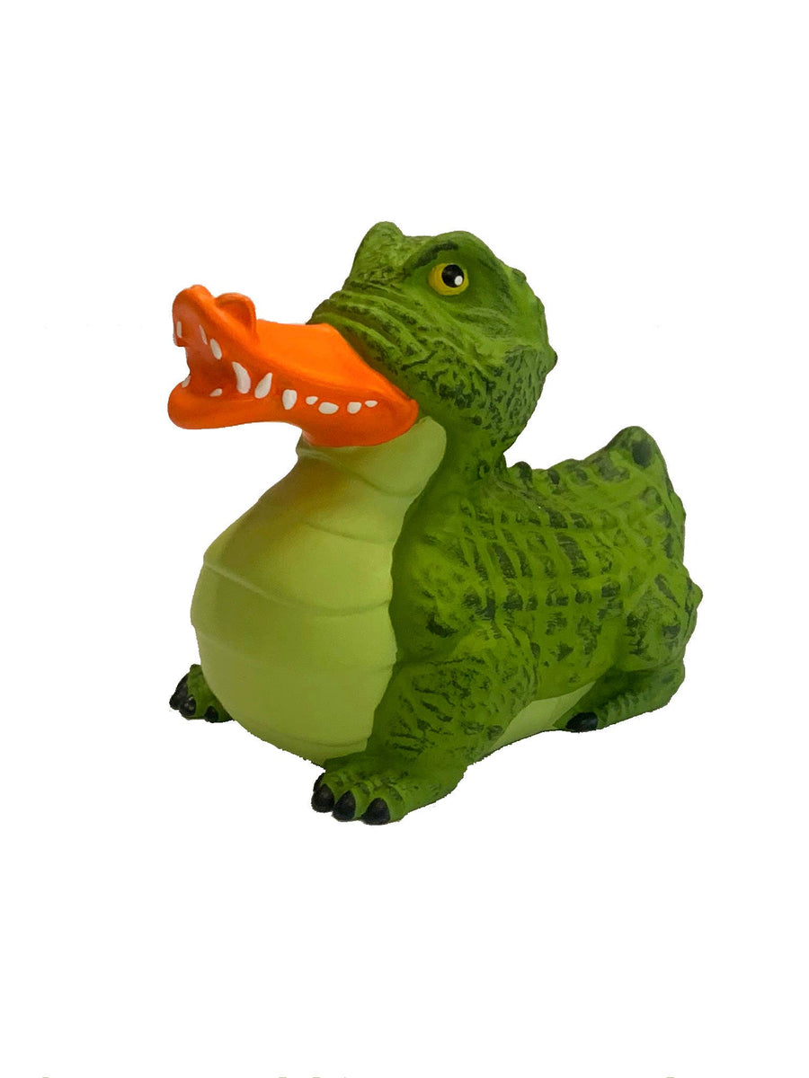 Rubber Duck Crocodile 4" – Orange Otter Toys
