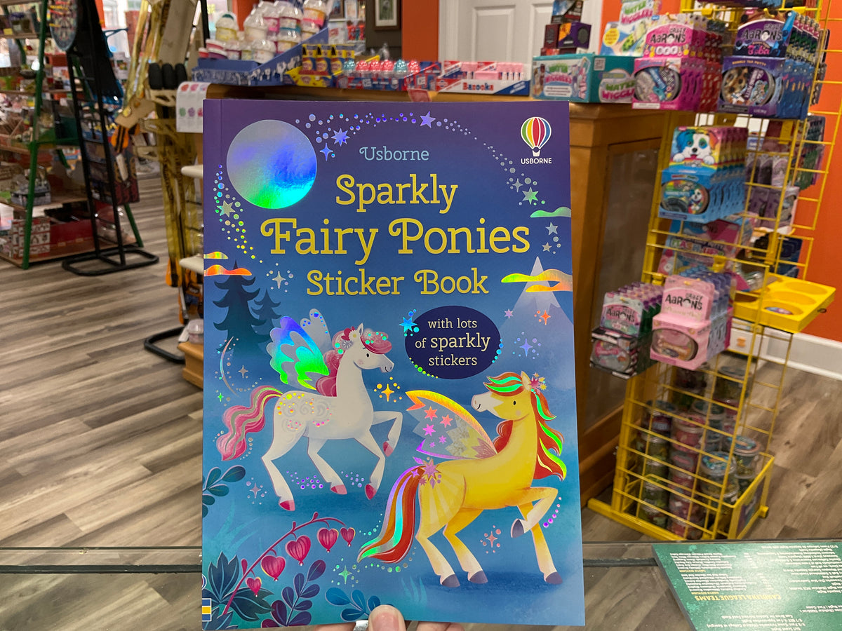 Sparkly Fairy Ponies Sticker Book – Orange Otter Toys