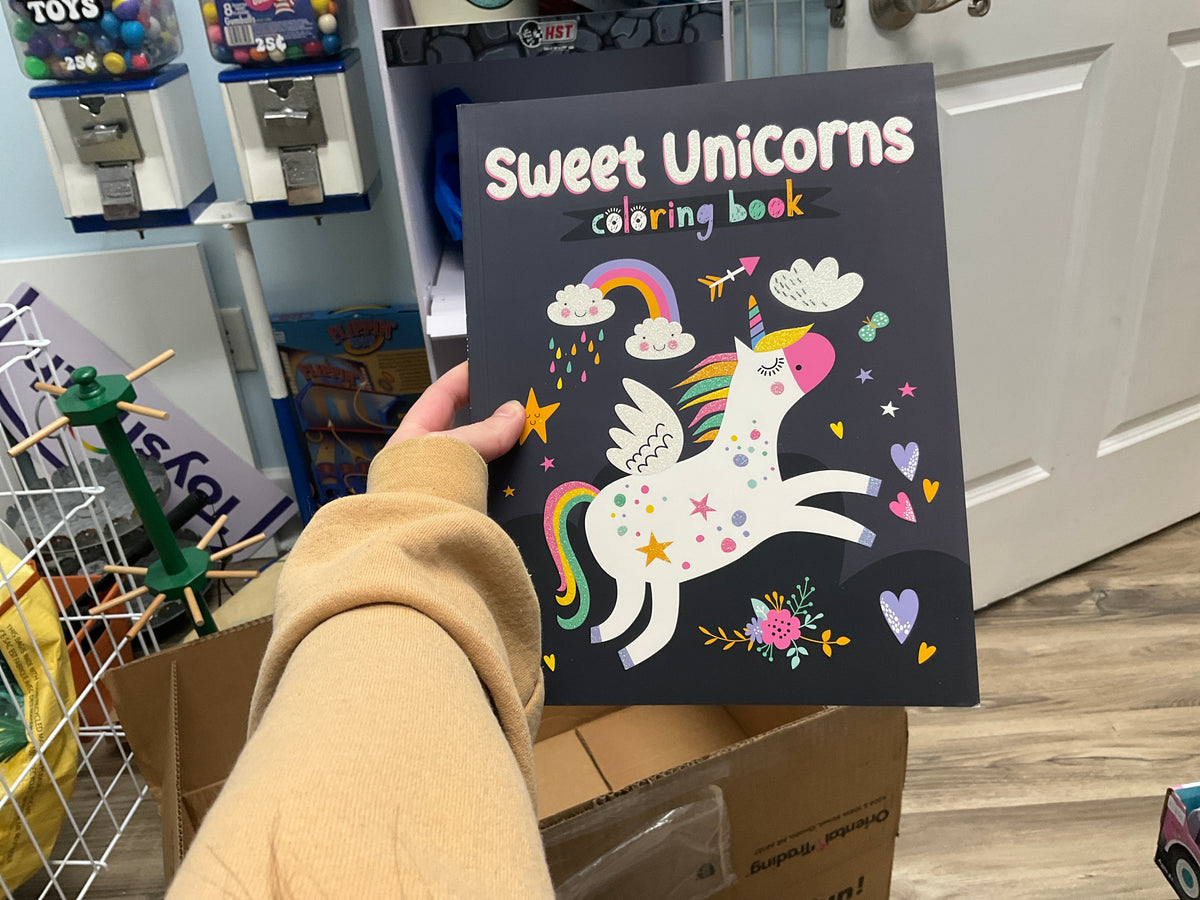 Sweet Unicorns Coloring Book – Orange Otter Toys