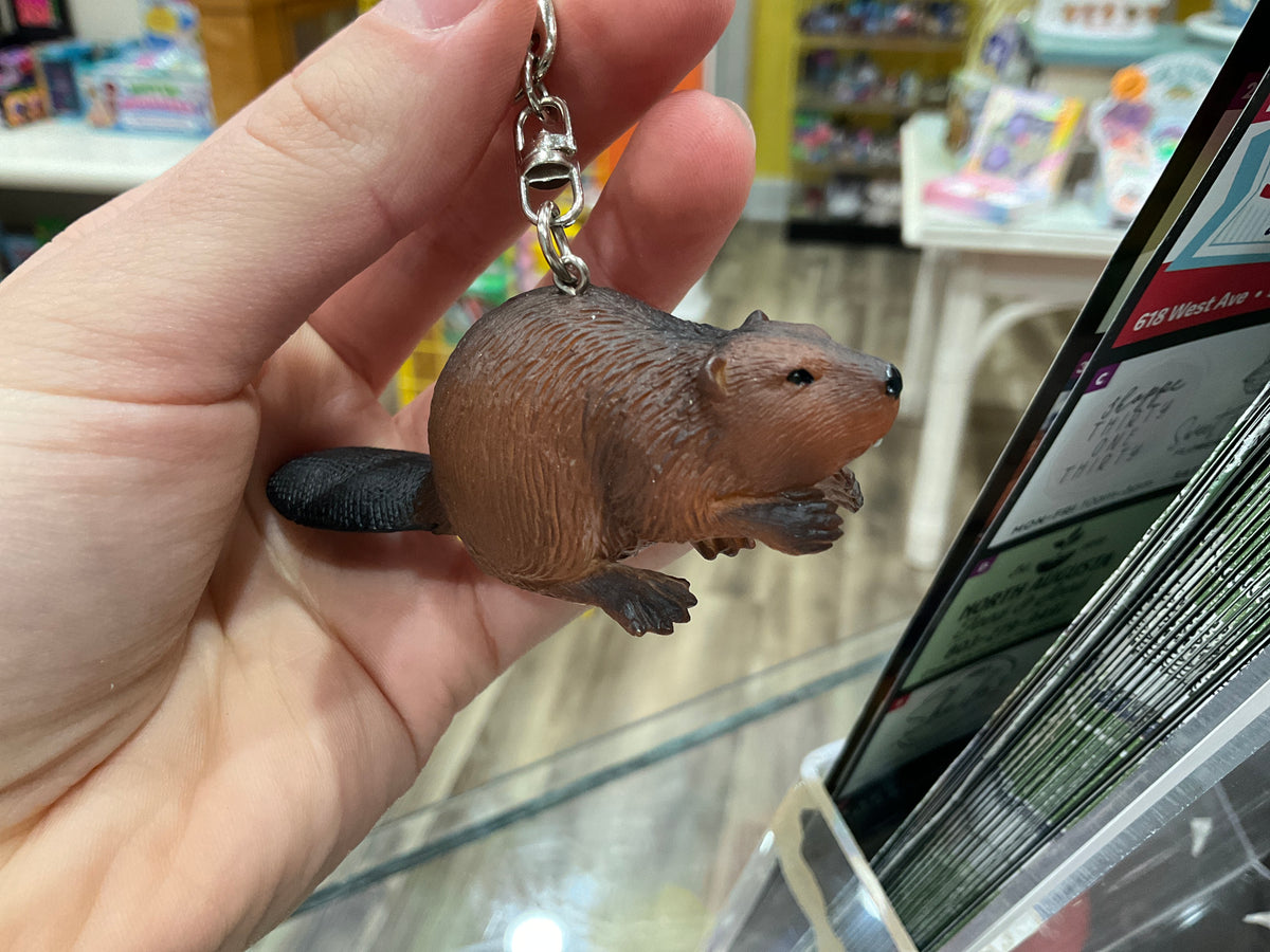 Beaver keychain – Orange Otter Toys