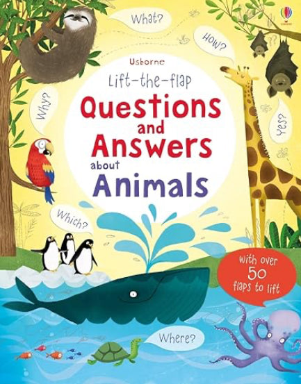 Lift-the-Flap Questions and Answers about animals – Orange Otter Toys