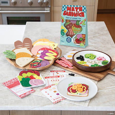 Math Sandwich Preschool Math Game – Orange Otter Toys