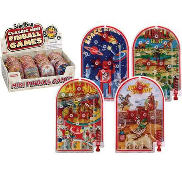 Classic Mini Pinball Games – Orange Otter Toys